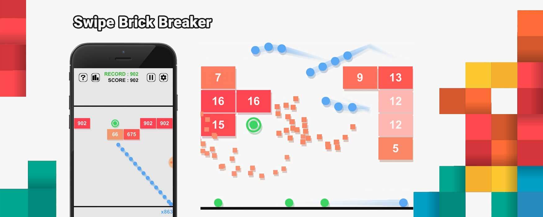 معرفی بازی آجر شکن یا Swipe Brick Breaker؛ یک بازی جذاب و سرگرم کننده | بازیاتو